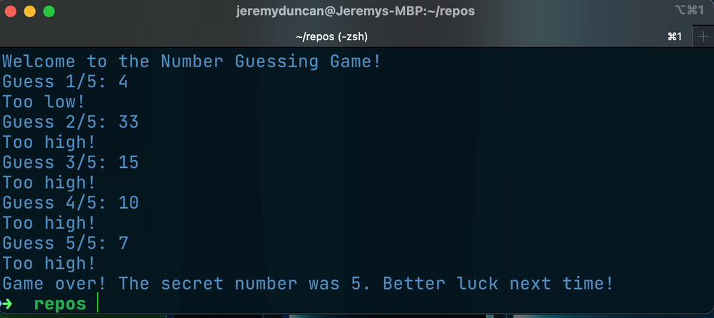 Build Your First Game In Ruby A Number Guessing Game Tutorial